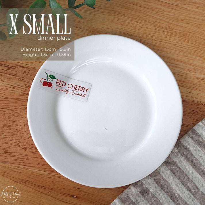 Ellie White Porcelain Dinner Plate – PotsandPansDepotPH