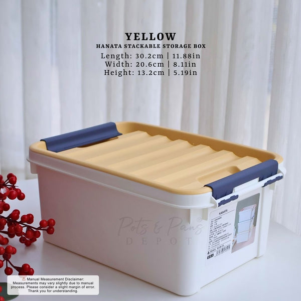 Hanata Stackable Storage Box – PotsandPansDepotPH